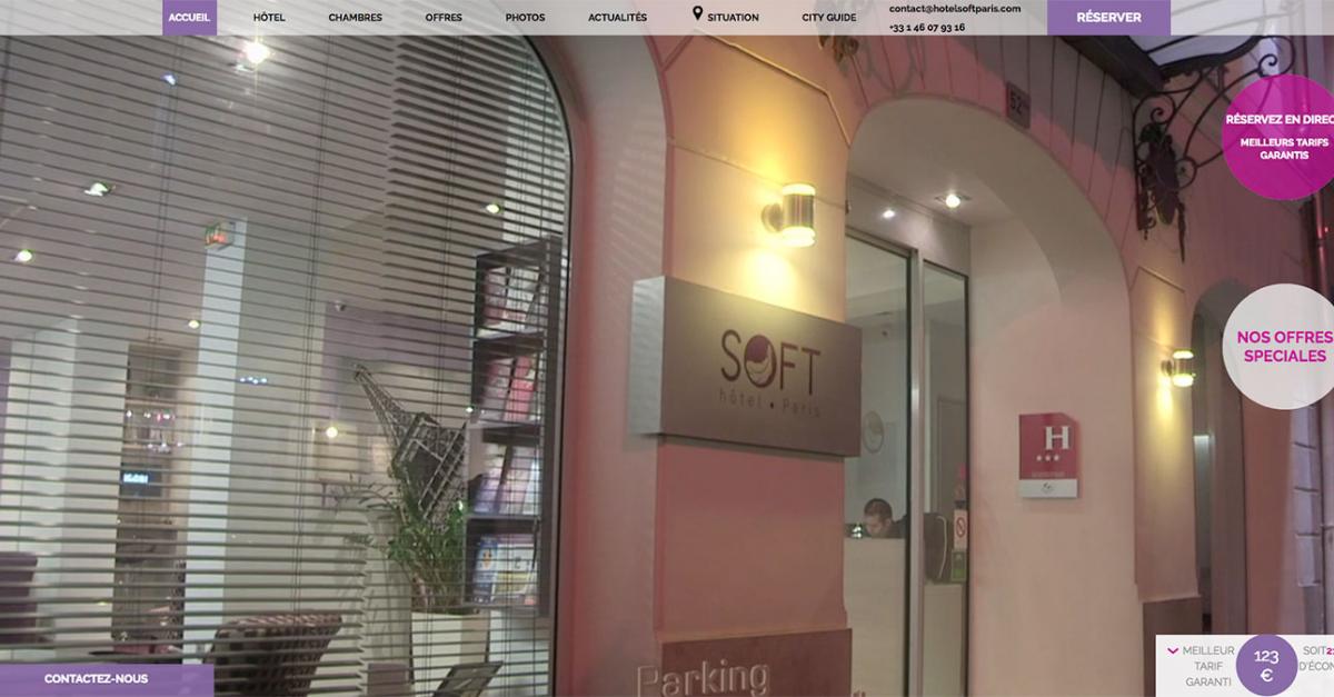 Soft Hôtel | Official website | Paris